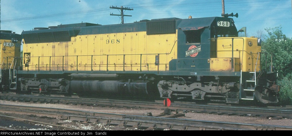 CNW 968 Milwaukee WIS 1979